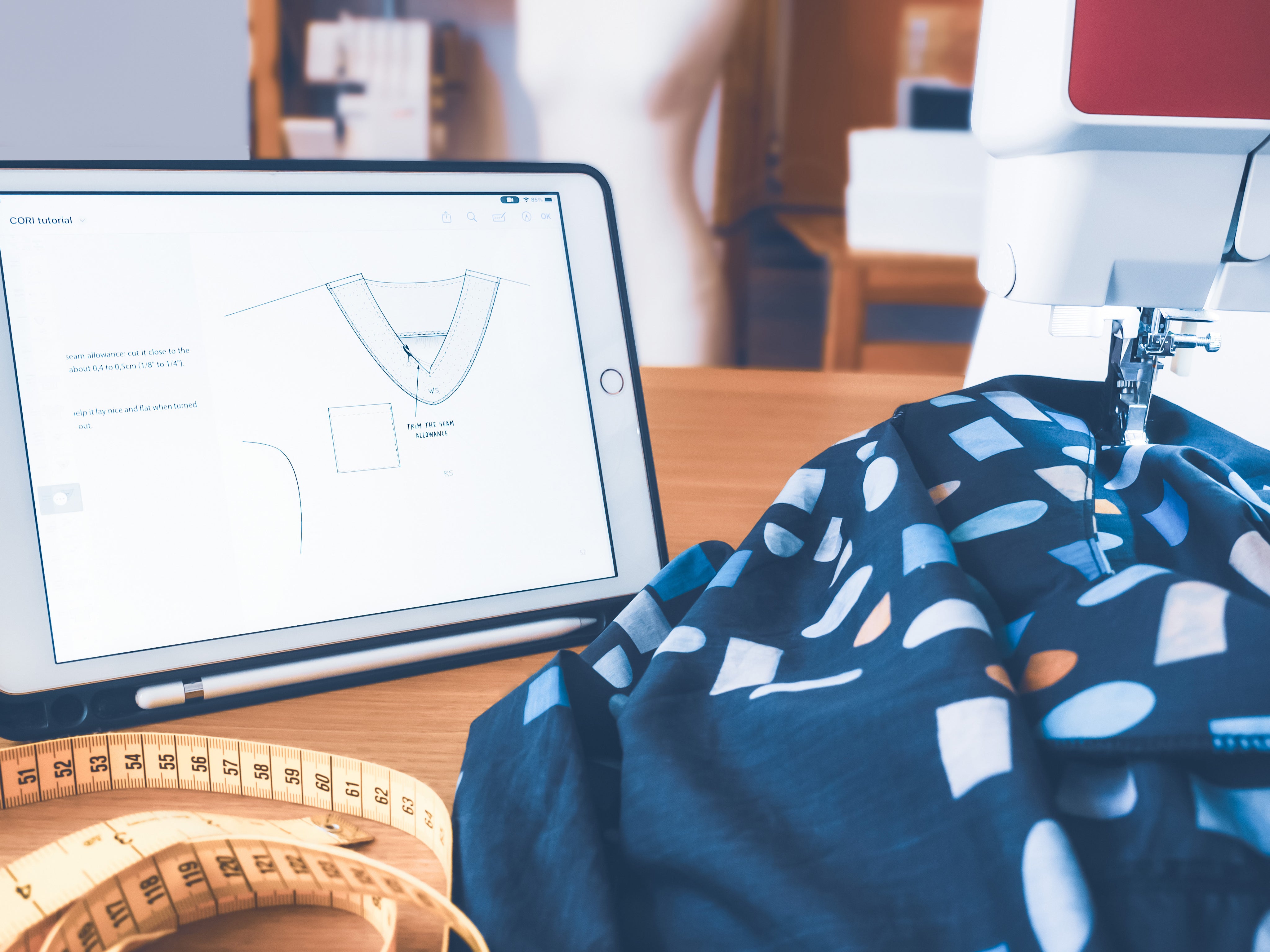 CORI blouse - sewing pattern – TRAMApatternstudio