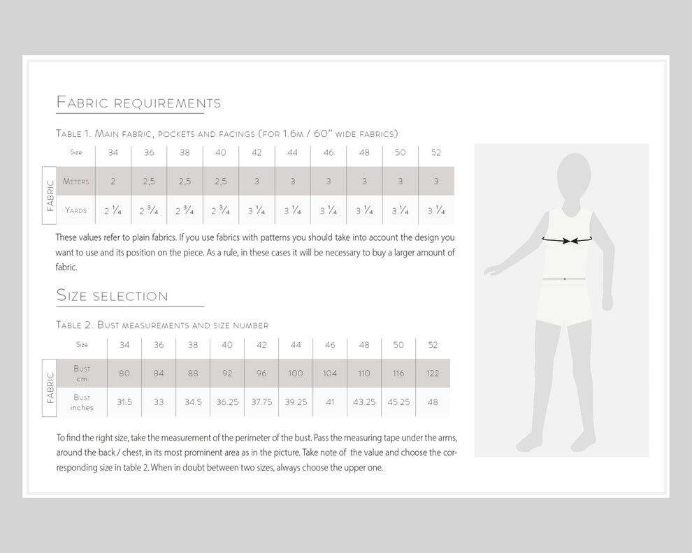 NOA Oversize Dress - sewing pattern – TRAMApatternstudio