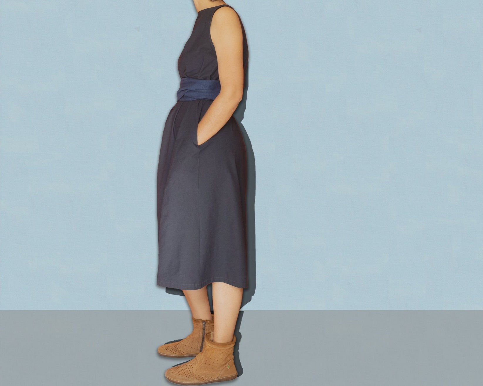 NOA Oversize Dress - sewing pattern – TRAMApatternstudio