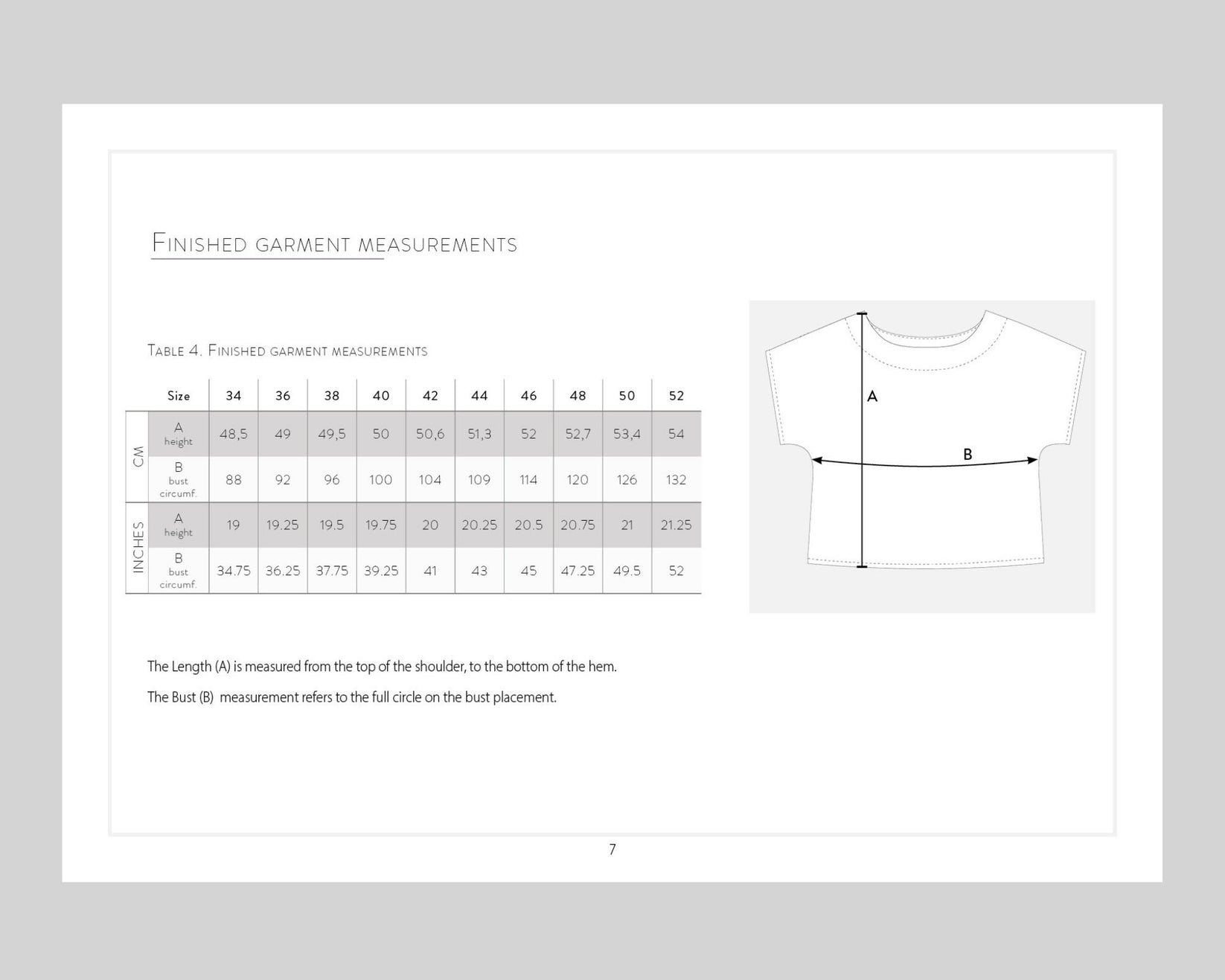 JAS basic top - sewing pattern – TRAMApatternstudio