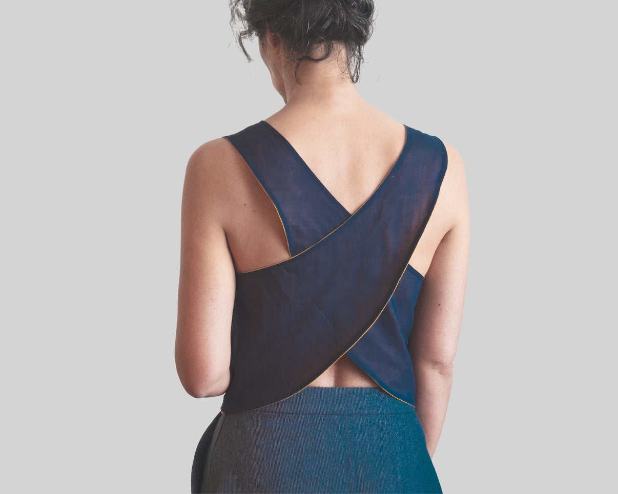 BRIA crossback top - sewing pattern – TRAMApatternstudio
